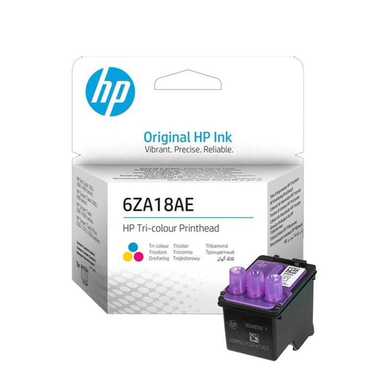 Ngjyrë për printer HP 6ZA18AE, Set Tre Ngjyra Printhead